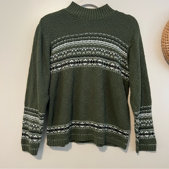 Vintage | Sweaters | Vintage Basic Editions Mock Neck Sweater | Poshmark